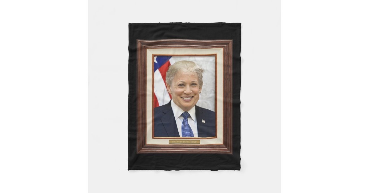 President Trump Meme Biden Donald Trump Vice Pres Fleece Blanket | Zazzle