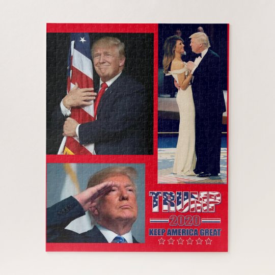 President Trump - Trump 2020 Jigsaw Puzzle | Zazzle.com