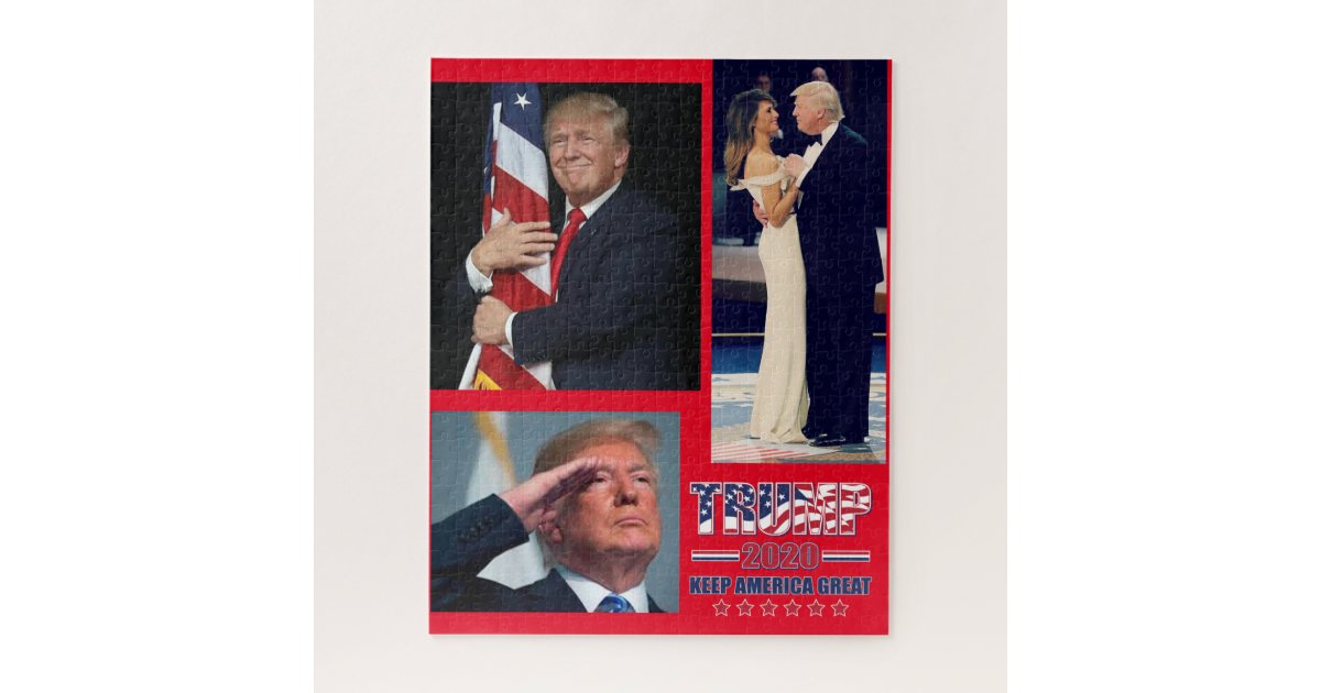 President Trump - Trump 2020 Jigsaw Puzzle | Zazzle