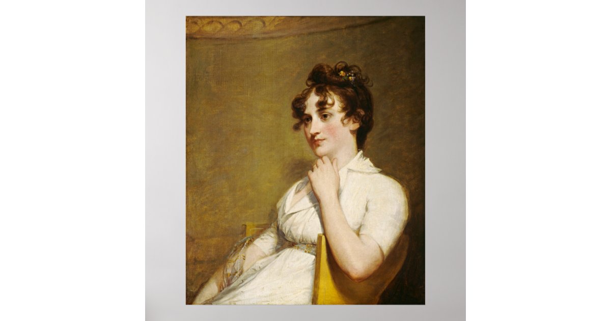President Washington's Family Nelly Custis Poster | Zazzle