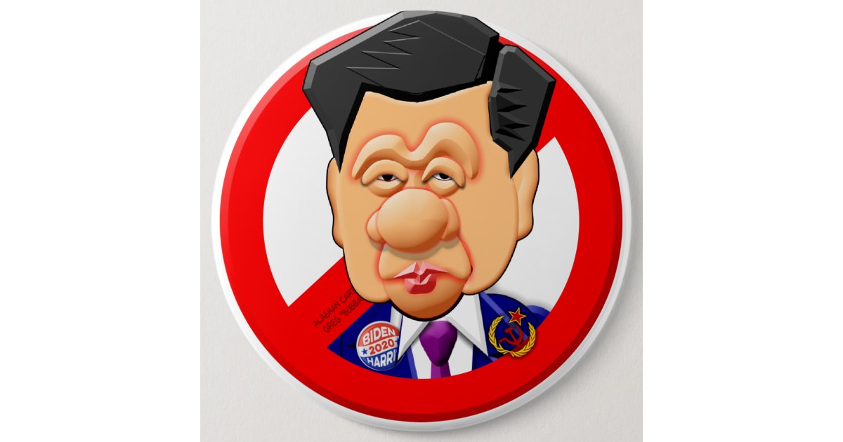 PRESIDENT XI JINPING BUTTON | Zazzle