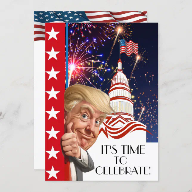 Presidential Election Celebration Invitation | Zazzle