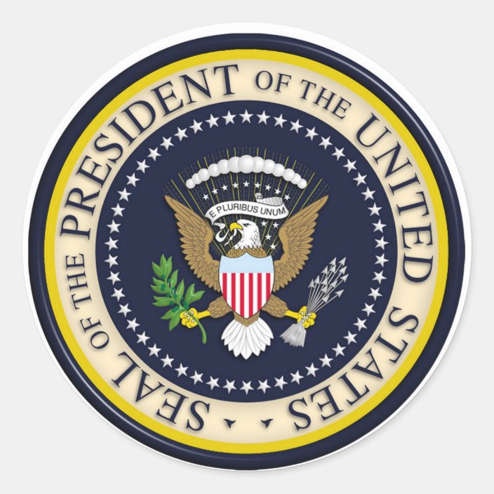 PRESIDENTS DAY CLASSIC ROUND STICKER | Zazzle.com
