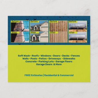 Pressure Power Washing Template Flyer | Zazzle