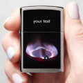 Pressure stove flame shot zippo lighter | Zazzle