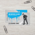 Pressure Washing Black Power Washer Cleaning Business Card | Zazzle