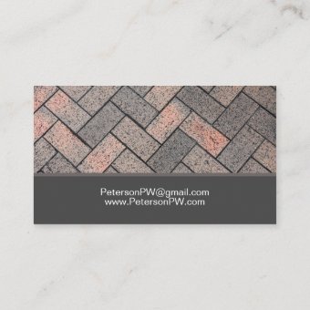 Pressure Washing Driveway Cleaning Business Card | Zazzle