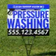 Pressure Washing Power Cleaning Sign | Zazzle