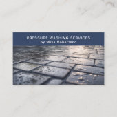 Pressure Washing Power Wash House Cleaning Modern Business Card | Zazzle