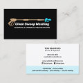 Pressure Washing Power Washing Gold Black Busines Business Card | Zazzle