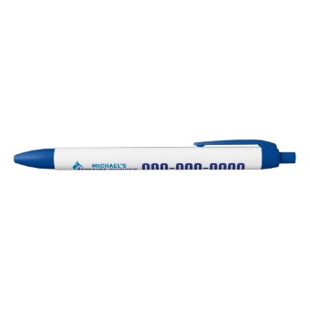 Pressure Washing Promotional Pen | Zazzle