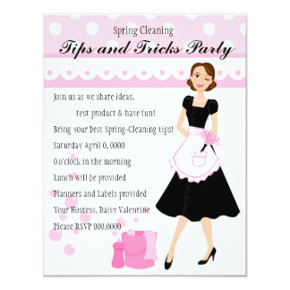 Housekeeping Invitations & Announcements | Zazzle