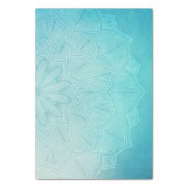 Pretty Blue Mandala Abstract Tissue Paper | Zazzle