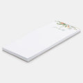 Pretty Botanical Garden Floral Lilies Magnetic Notepad | Zazzle