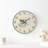 Pretty Clock | Zazzle