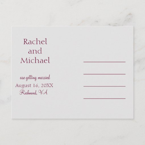 Pretty Coastal Save the Date Announcement Postcard | Zazzle