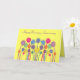Pretty Colorful Flowers Customizable Recovery Card | Zazzle