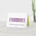 Pretty Colorful Flowers Customizable Recovery Card | Zazzle