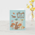 Pretty Cottagecore Birds and Animals Birthday Card | Zazzle