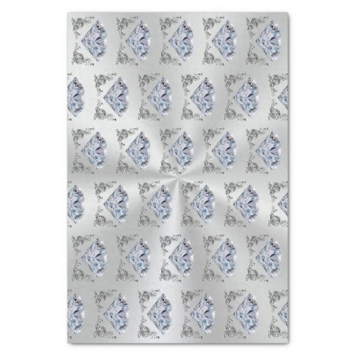 Pretty Diamond Tissue Paper | Zazzle
