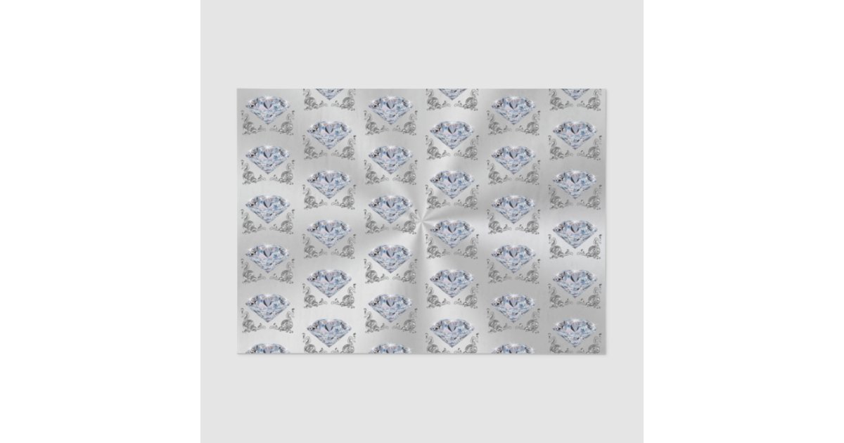 Pretty Diamond Tissue Paper | Zazzle
