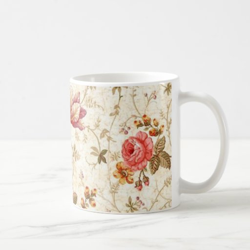 pretty floral standard coffee mug | Zazzle