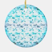 Pretty Flower Fairy Goddaughter Gift Personalized Ceramic Ornament | Zazzle