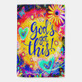 Pretty God's Got This Inspirivity Garden Flag | Zazzle