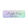 Add logo first name and title golden gradient name tag | Zazzle