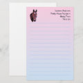 Pretty Horse Writing Paper | Zazzle