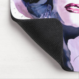 Pretty in Purple Mouse Pad | Zazzle