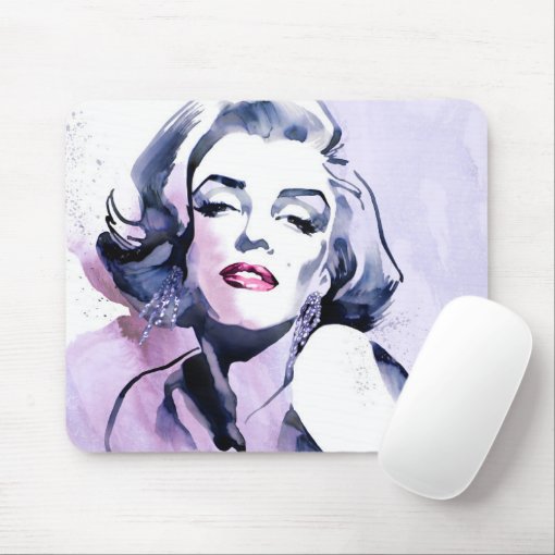 Pretty in Purple Mouse Pad | Zazzle
