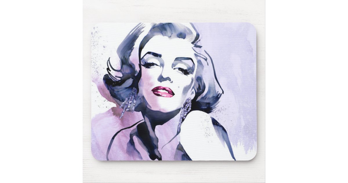 Pretty in Purple Mouse Pad | Zazzle