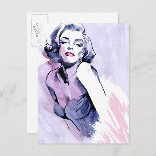 Pretty in Purple Postcard | Zazzle