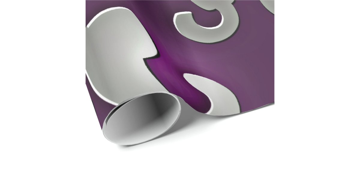 Pretty in Purple Wrapping Paper | Zazzle