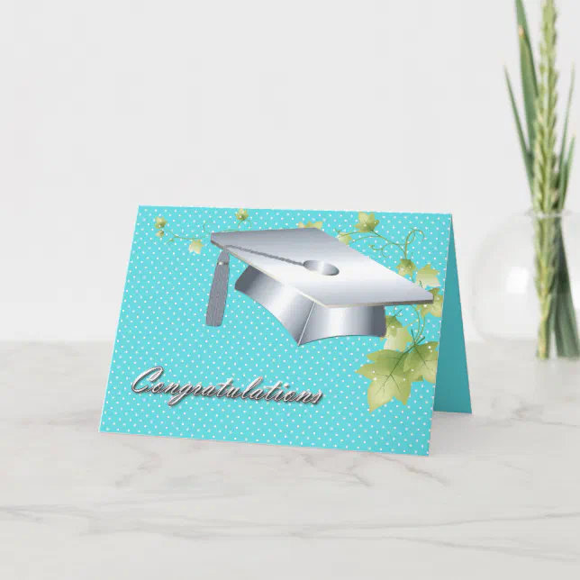 Pretty Ivy League Graduation Card | Zazzle
