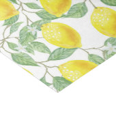 Pretty Lemon Pattern Tissue / Craft Paper | Zazzle