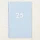 Pretty Light Blue School Planner | Zazzle
