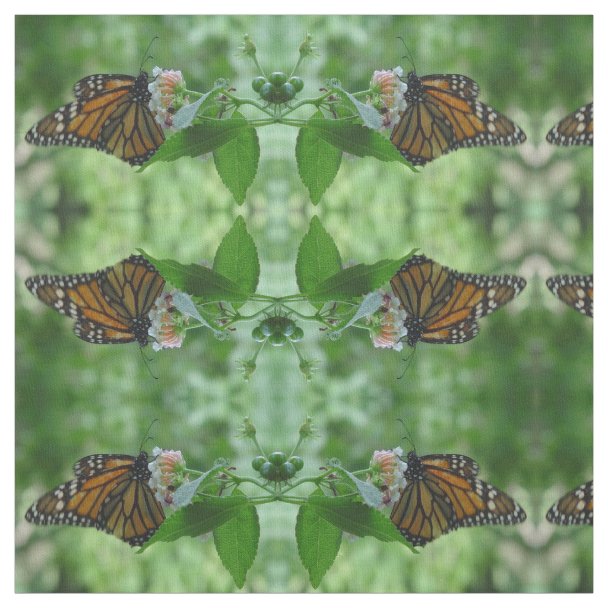Purple Monarch Butterfly Pattern Fabric | Zazzle Purple Monarch Butterfly Pattern Fabric | Zazzle