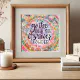 Pretty Pastel Inspirational Quote Inspirivity Poster | Zazzle