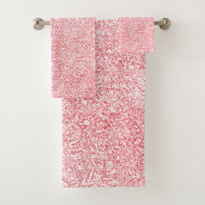 Pretty Pink Bath Towel Set | Zazzle.com