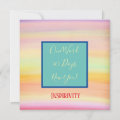 Pretty Pink Floral Amen Faith Inspirational Thank You Card | Zazzle