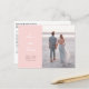 Pretty Pink Save The Date Postcard | Zazzle