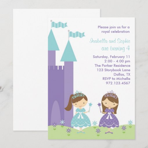 Pretty Princess Invitation | Zazzle