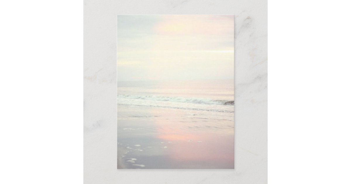 Pretty Sunrise Beach Scene Postcard | Zazzle