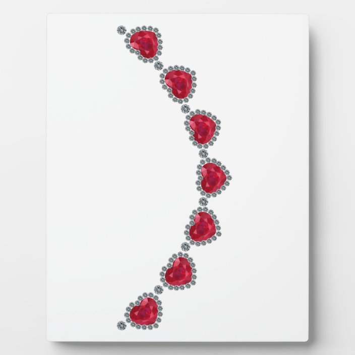 Pretty Woman Ruby Necklace Plaque | Zazzle.com