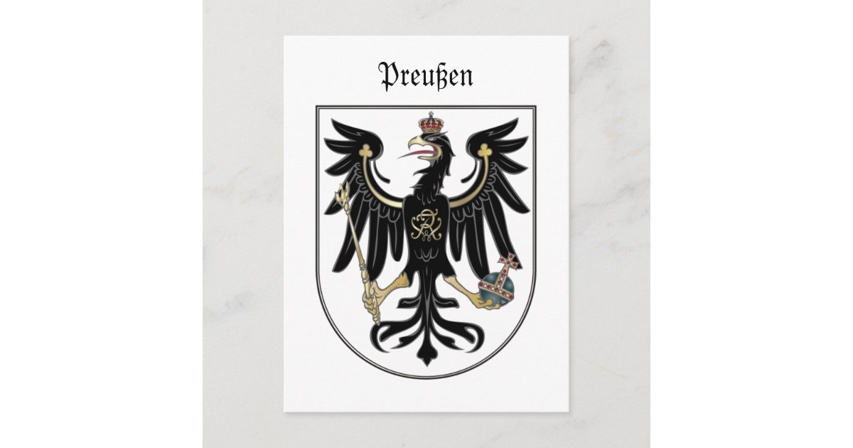 Preußen Adler Postcard | Zazzle