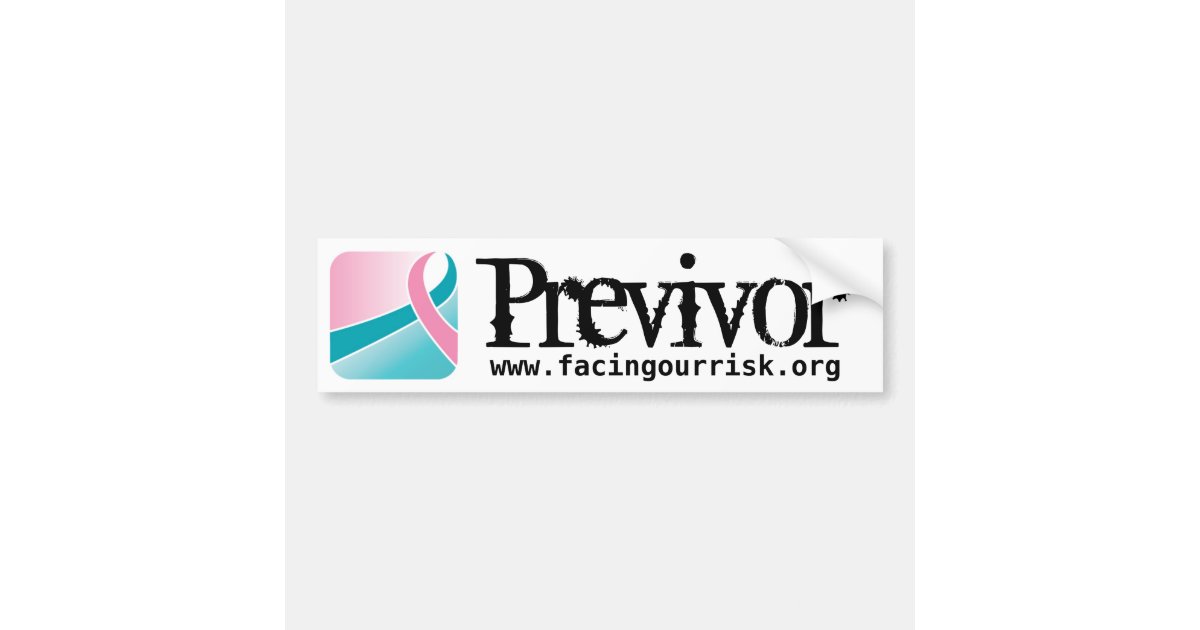 PREVIVOR bumper sticker | Zazzle