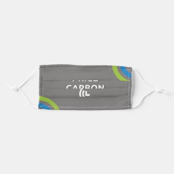 Price Carbon Climate Change Adult Face Mask | Zazzle