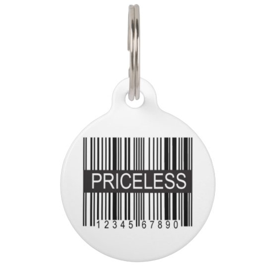 Priceless Pet ID Tag | Zazzle.com